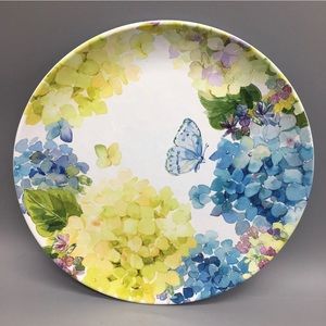 Shabby Chic | Dining | Set Of 4 Shabby Chic Blue Butterfly Hydrangea ...